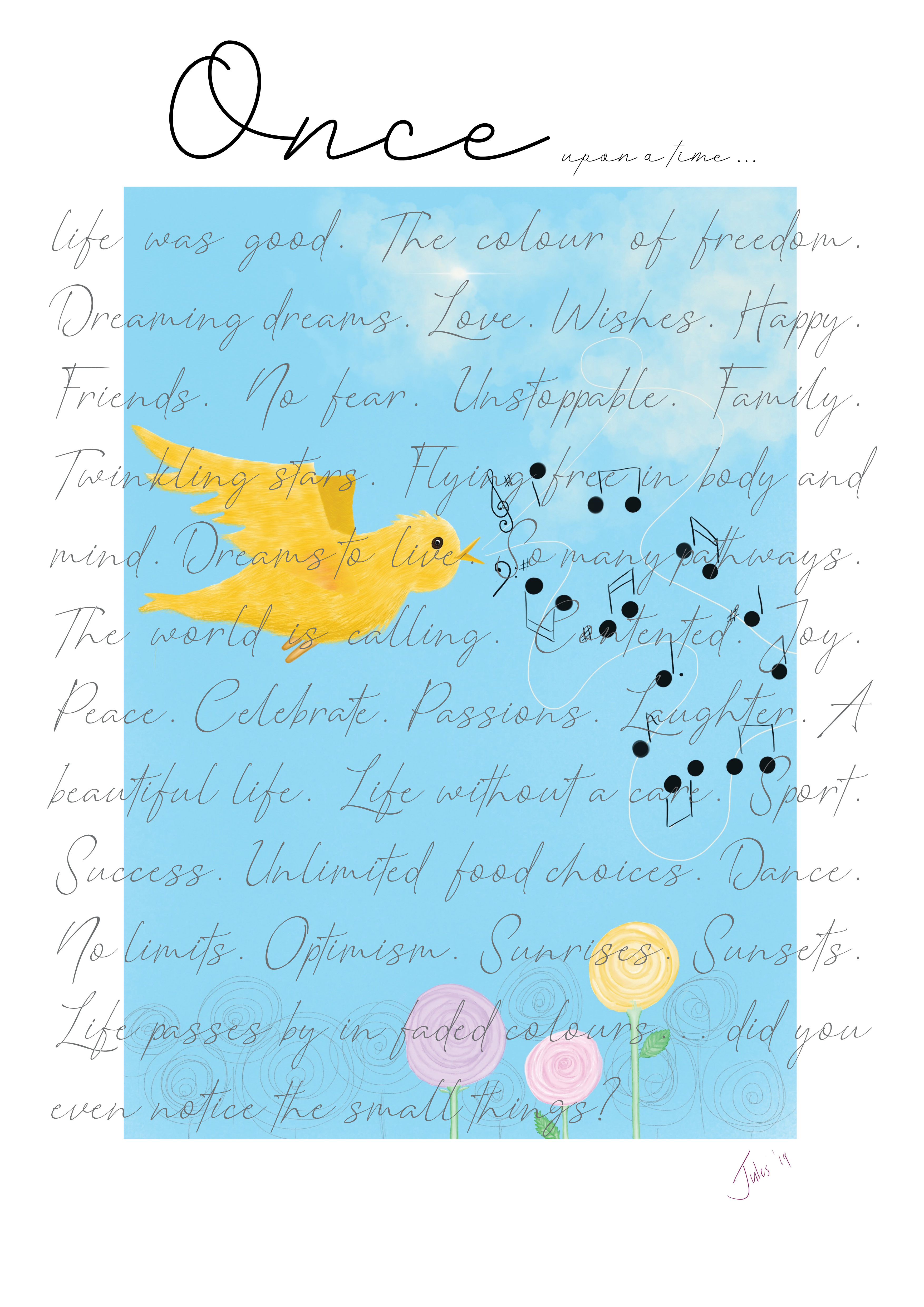 A Meniere’s Art Series 7 illustrations without text, with text, with ...